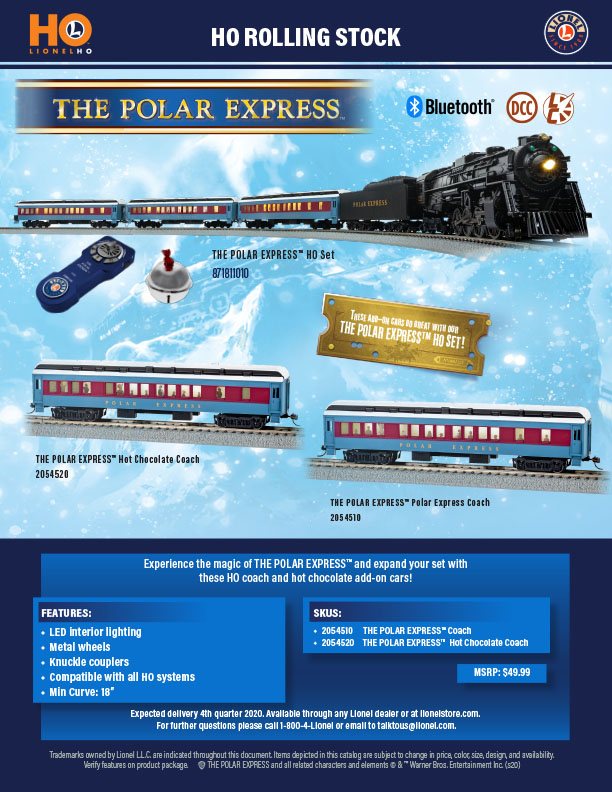 2020 HO Fall Release